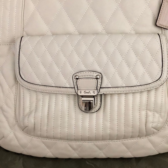 Coach | Bags | Coach Quilted Leather Tote | Poshmark